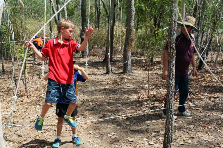 Seaforth Pines Low Ropes Challenge